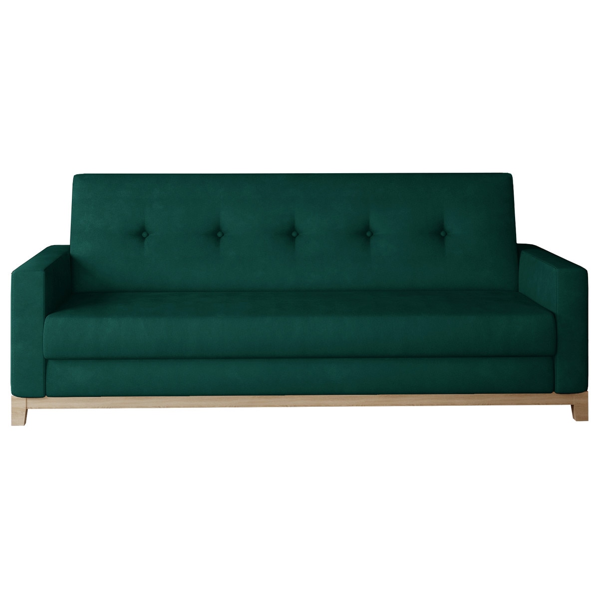 Canapea, Nabbi, Material textil, Verde - eMAG.ro