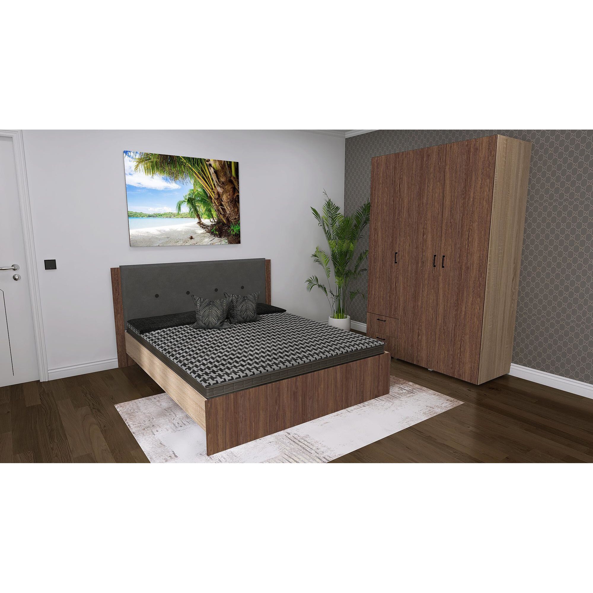 Dulap JUMBO bara de umerase 46x211x57, Carcasa PAL Sonoma, Fete PAL ...