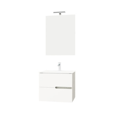 Mobilier Baie Savini Due Miami 60 cm, include Baza Lavoar Ceramic si ...