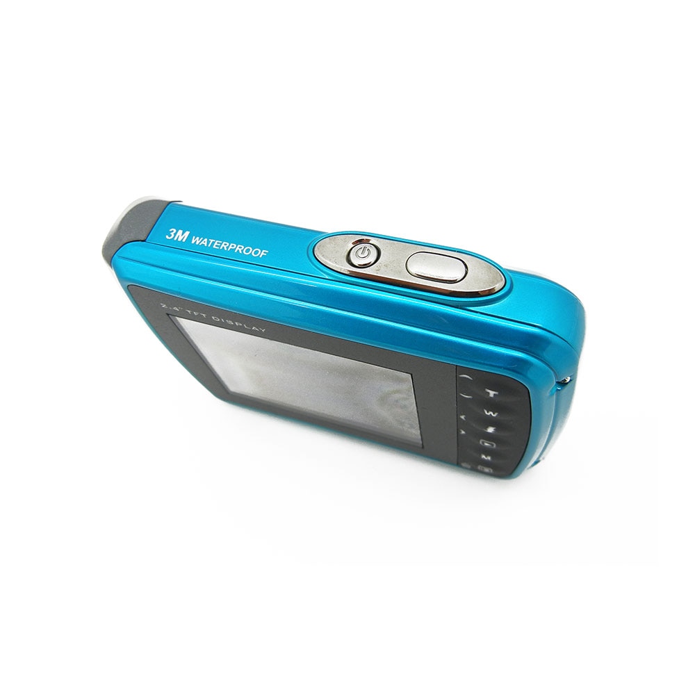 Camera Foto Subacvatica EasyPix W1024 Albastru + Husa - eMAG.ro