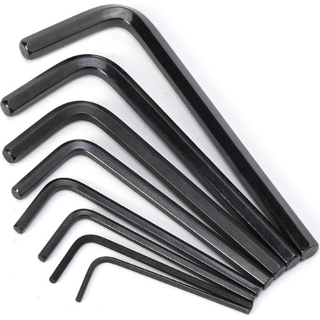 Set 13 imbusuri lungi de la 2 la 19mm Negre - eMAG.ro