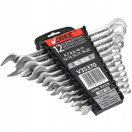 Set chei fixe combinate 6-22mm 12 bucati Cr-V (V35370) - eMAG.ro