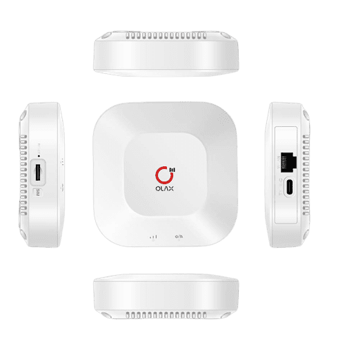 OLAX 30 hordozható 4G vezeték nélküli router SIM foglalattal és RJ 45 ...