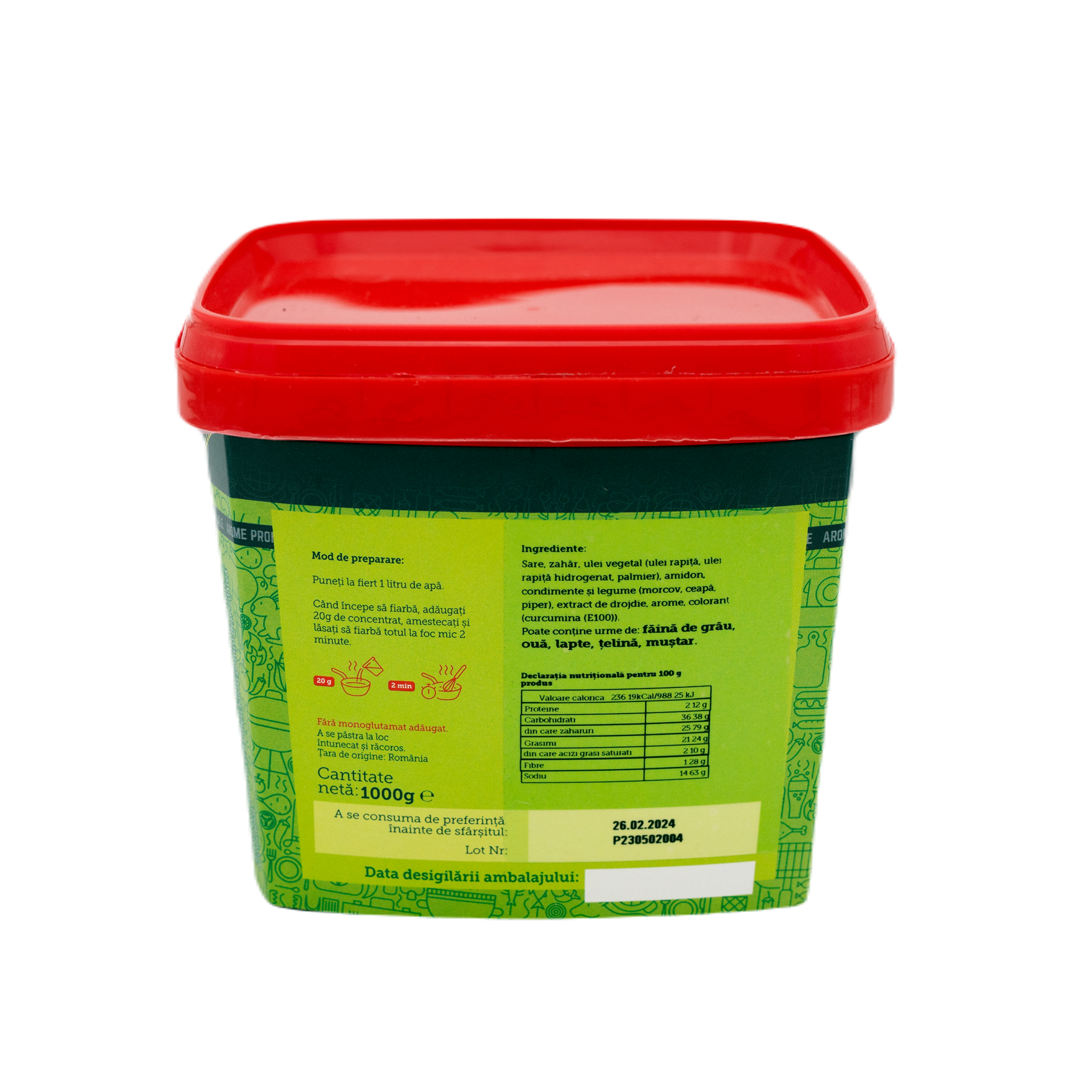 Concentrat de Pui fara MSG, Cuisine Expert, 1000g - eMAG.ro