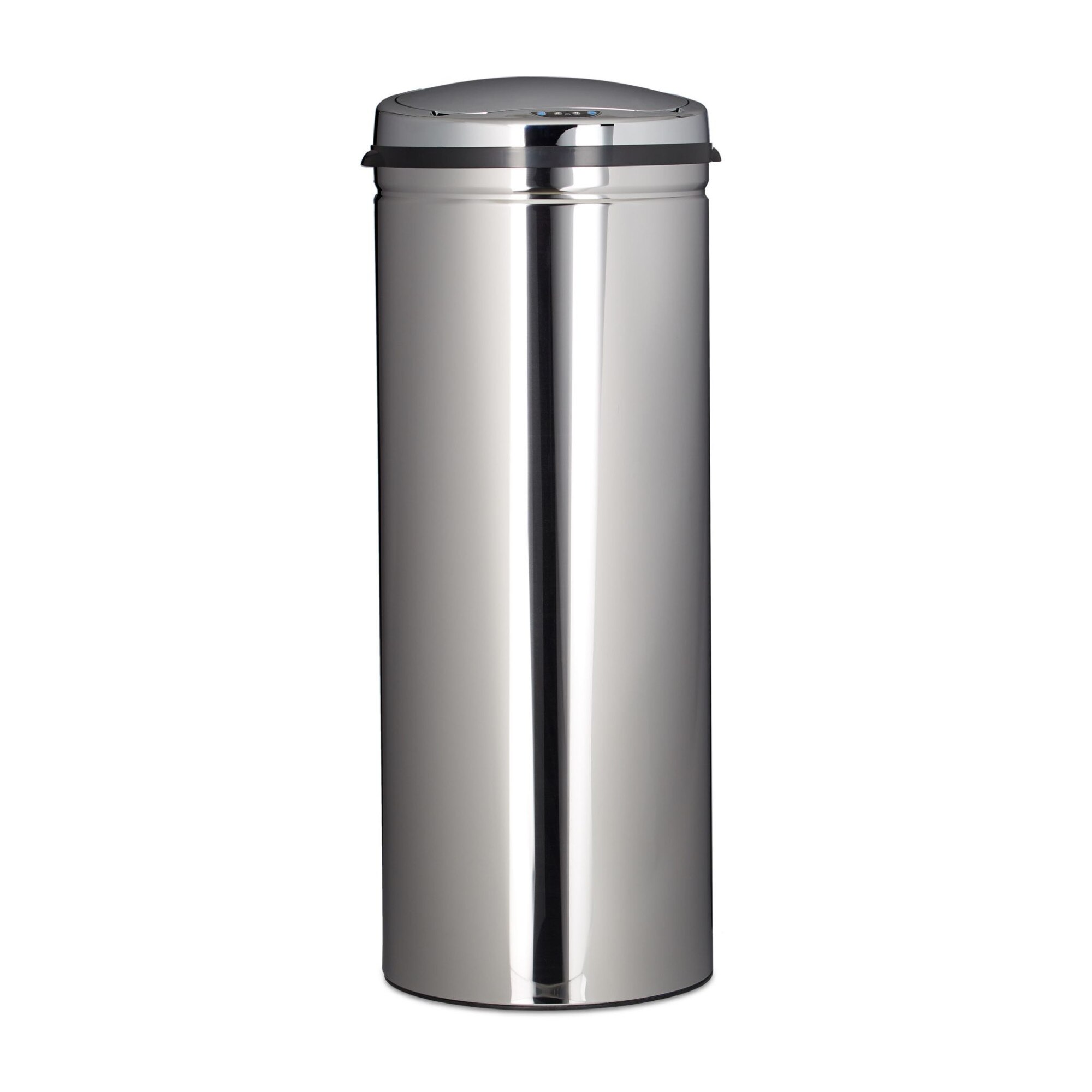 Cos de gunoi cu senzor, 50 L, otel, design modern, argintiu - eMAG.ro