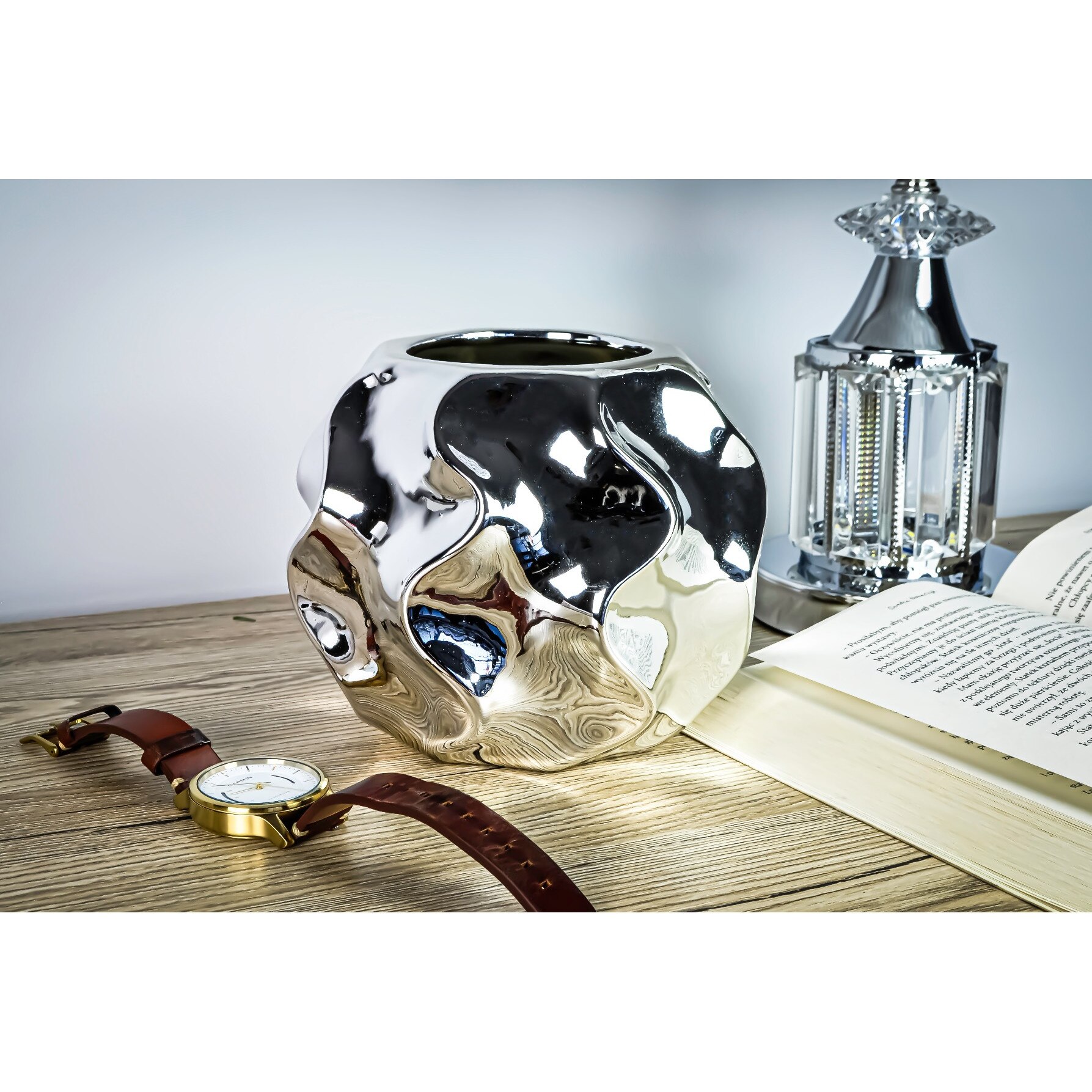 Bol decorativ bijuterii/bibelouri, Domex Decor, Ceramica, 11 cm ...