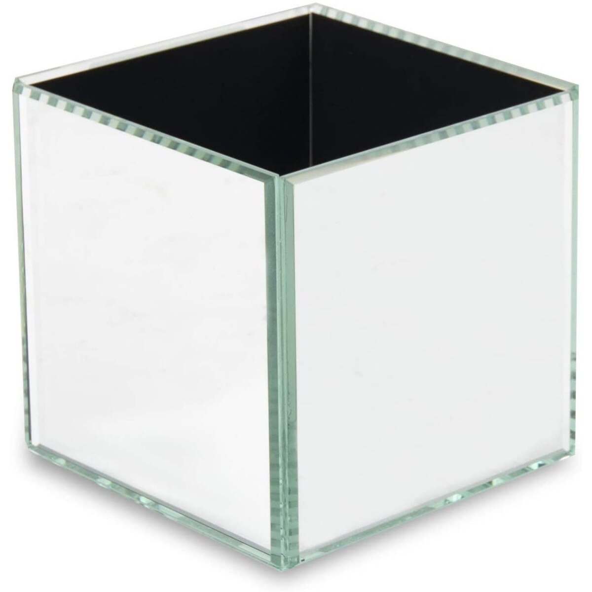 Vaza ghiveci, Domex Decor, Sticla, 15 cm, Oglinda - eMAG.ro