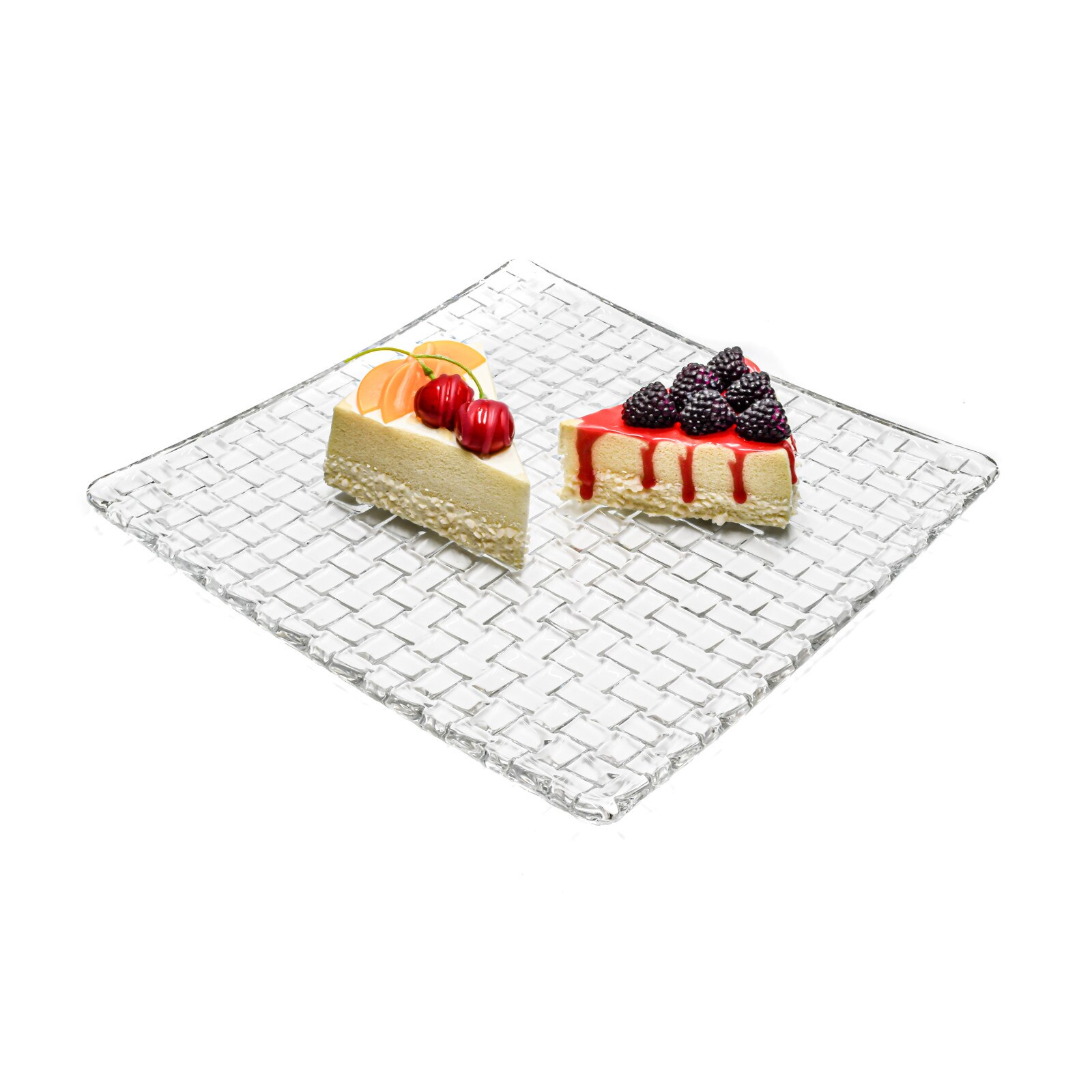 Platou cristal tort Elise, Domex, 28 cm - eMAG.ro