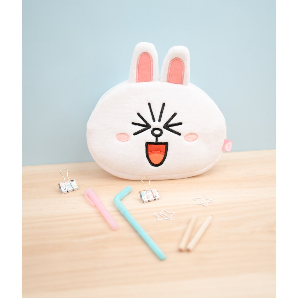 Penar Line Friends, Cony, model 3D, din plus, 22 x 16 cm, alb - eMAG.ro