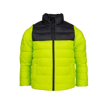 Geaca copii, 4F, Poliamida, Verde, 158 CM - eMAG.ro