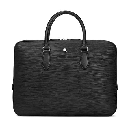 Geanta documente unisex Montblanc 130912 negru - eMAG.ro