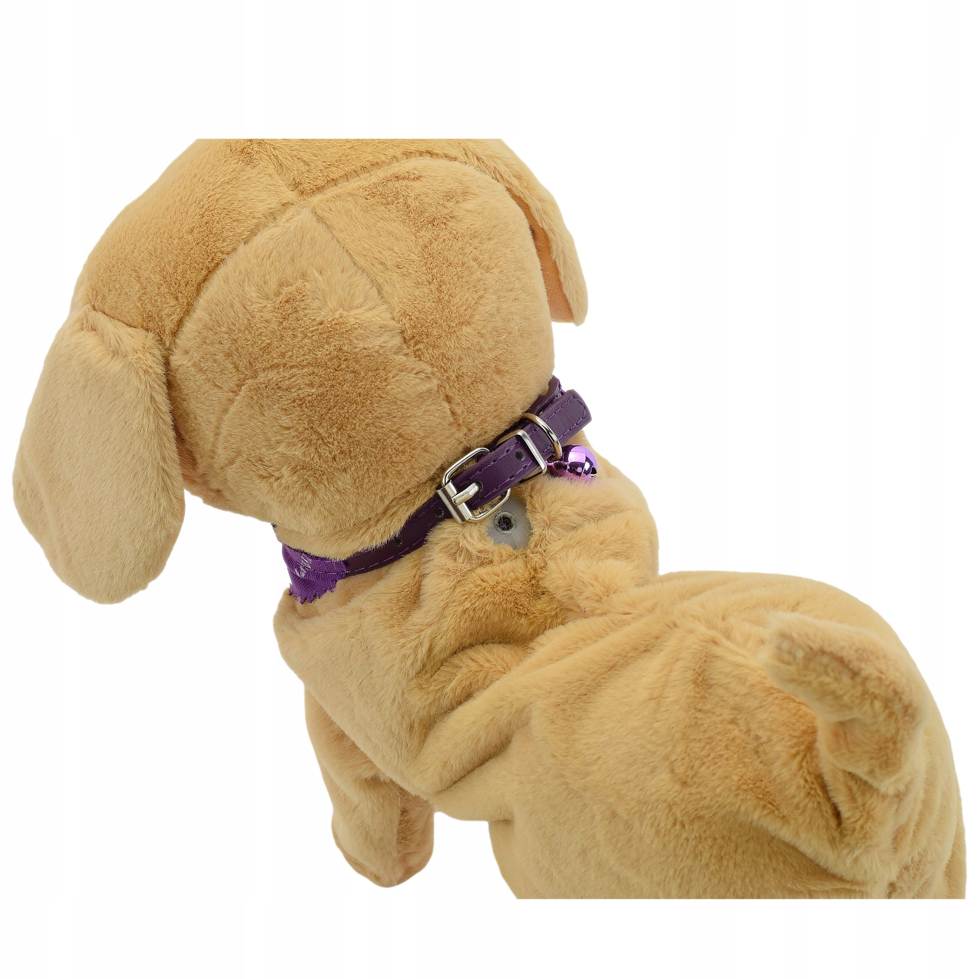 Caine interactiv in lesa, plimbari, latrat, plastic/plus, Bej - eMAG.ro