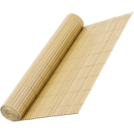 Paravan imitatie Bambus PVC 100x300cm, balcon, gard, terasa, protectie ...