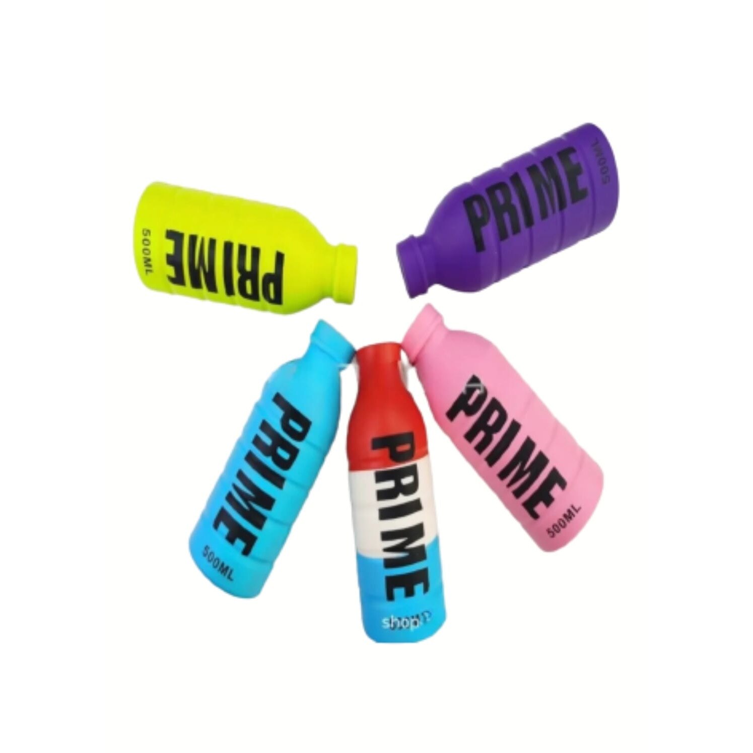 Комплект от 5 интерактивни играчки, Squishy с бавно връщане, Prime ...