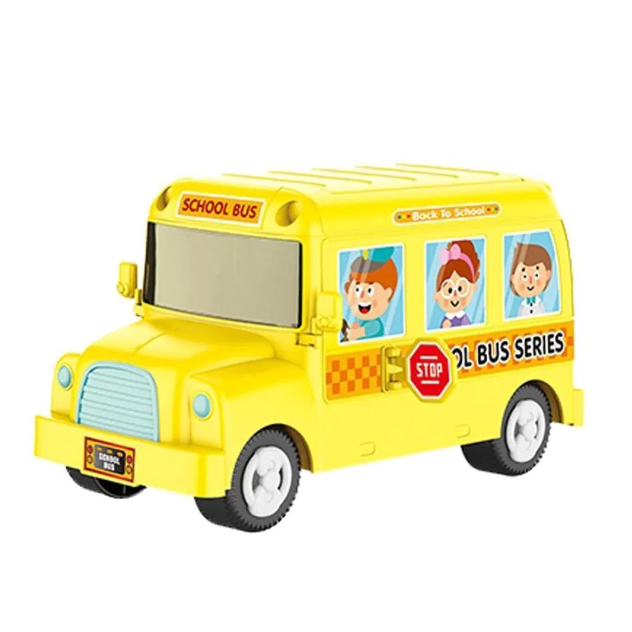 Autobuz scolar cu mobilier si figurine Ocie Touring Classroom 32 cm ...