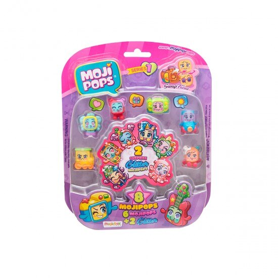 Játszókészlet 8 Moji Pops S1 figurával - eMAG.hu