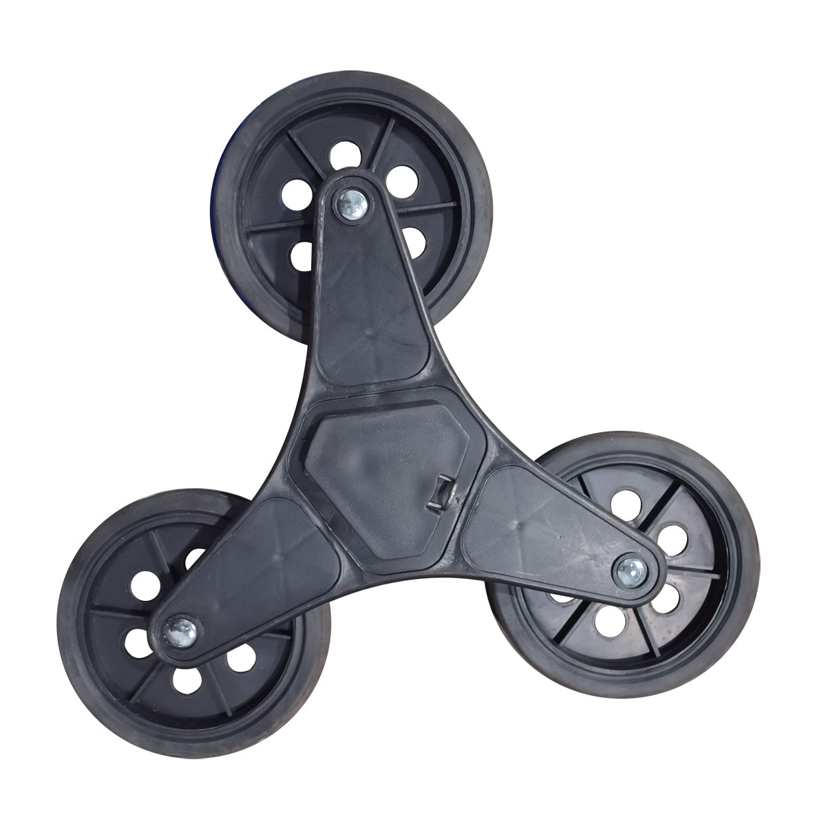 Set 2 ansambluri roti pentru carucior de piata, Naimeed Weel3, Negru ...