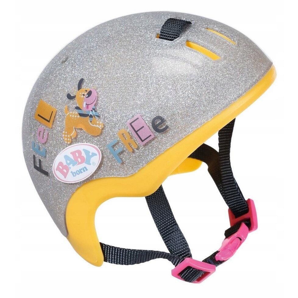 Casca pentru bebelus, Baby Born, Plastic, 43 cm, Multicolor - eMAG.ro