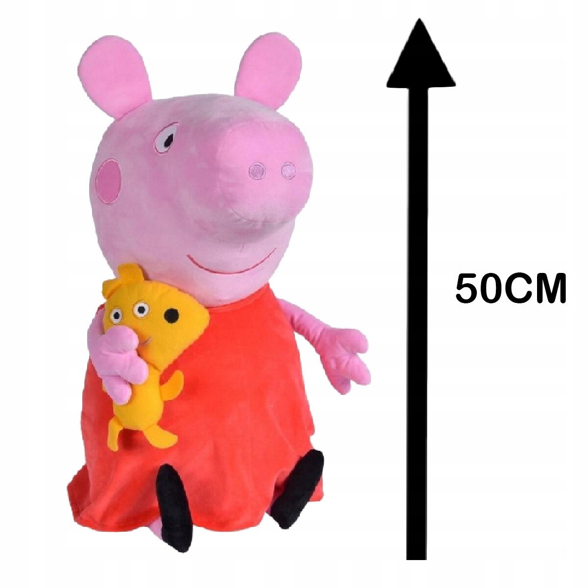 Mascota Peppa Pig, Simba, Plus, 50 cm, Roz - eMAG.ro