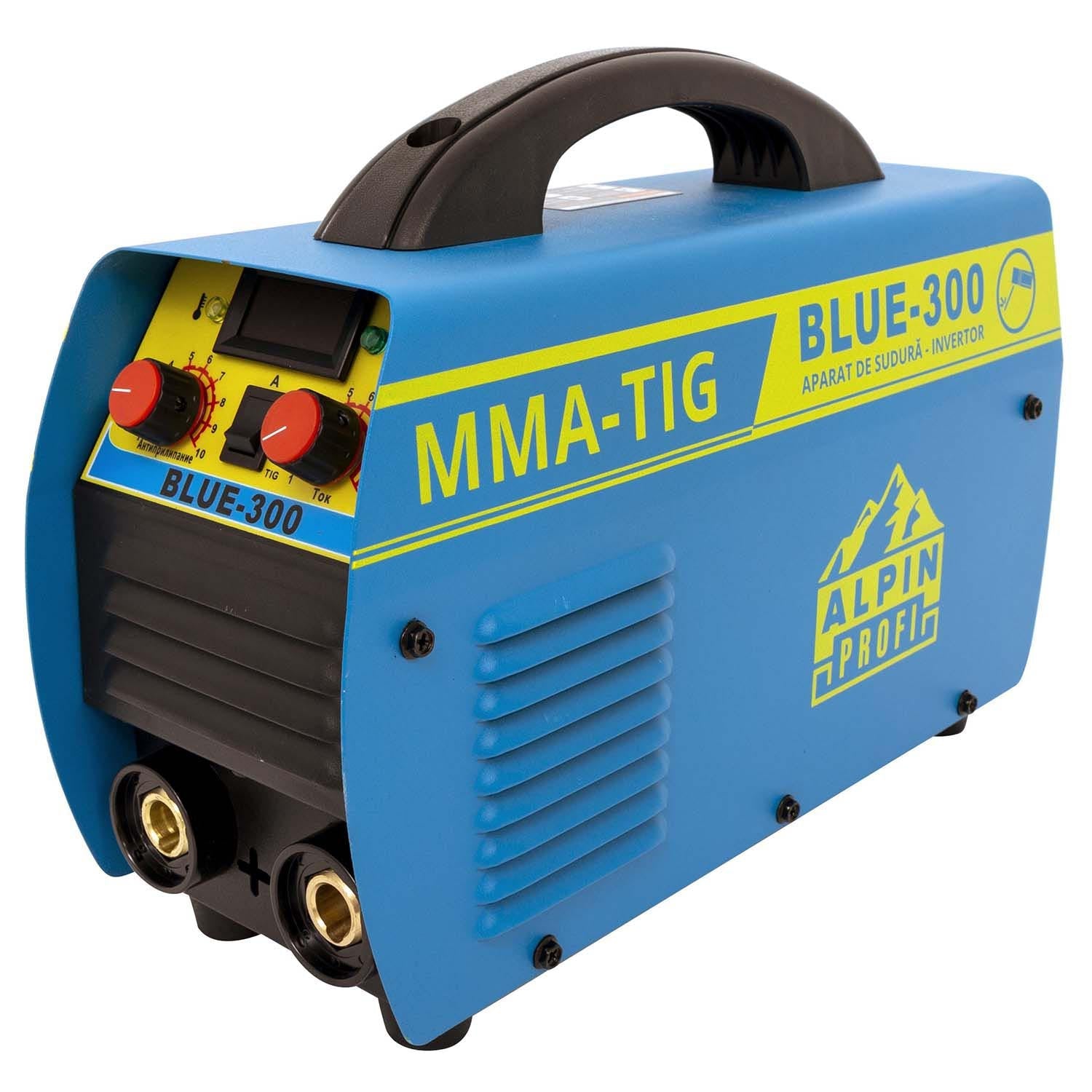 Set Aparat de sudura Alpin Profi Blue, TIG-MMA 300A, Profesional ...