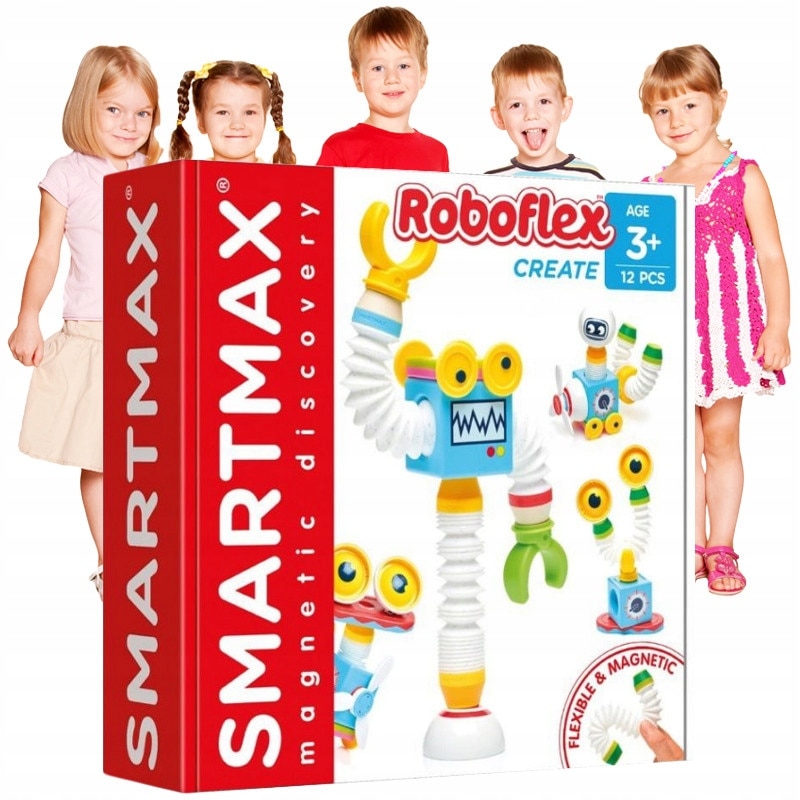Детски конструктор SmartMax Пластмасов 12 части Многоцветен + 3г - eMAG.bg