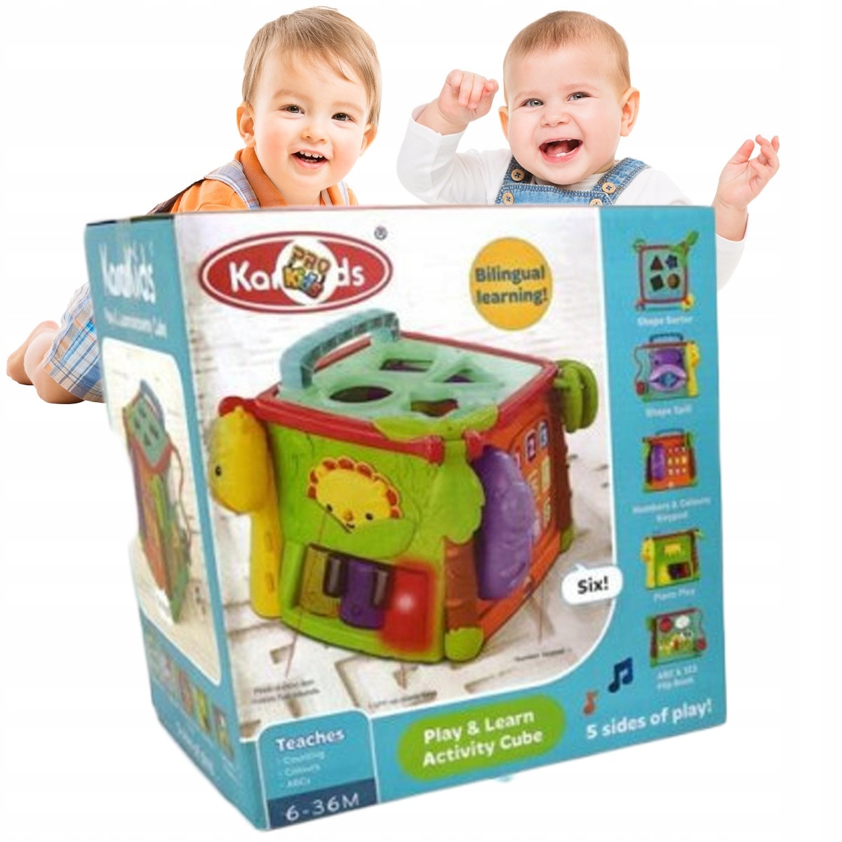 Jucarie interactiva bebelusi, Pro Kids, 1 an+ - eMAG.ro