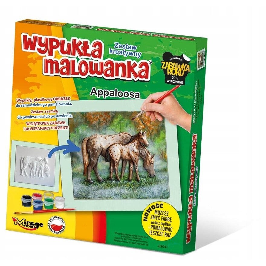 Set de colorat 3D, Mirage Hobby, Imagini cu animale, Varsta 5+ - eMAG.ro