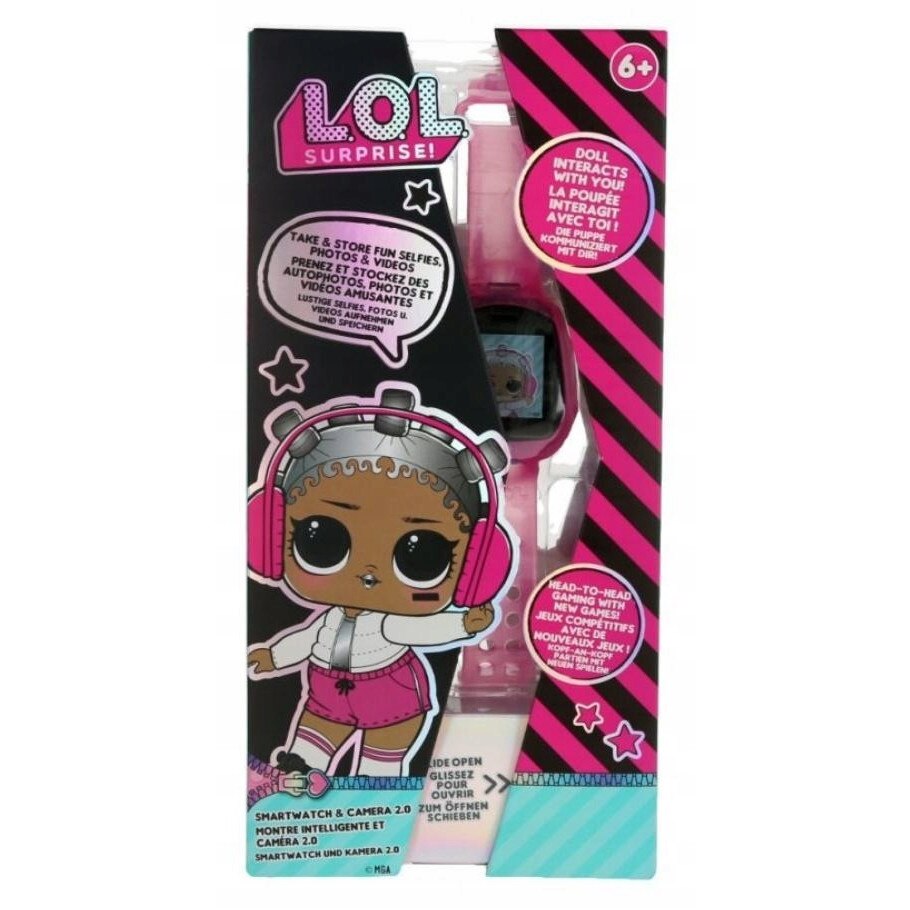 Smartwatch copii, MGA, LOL Surprise, Roz, 6+ - eMAG.ro