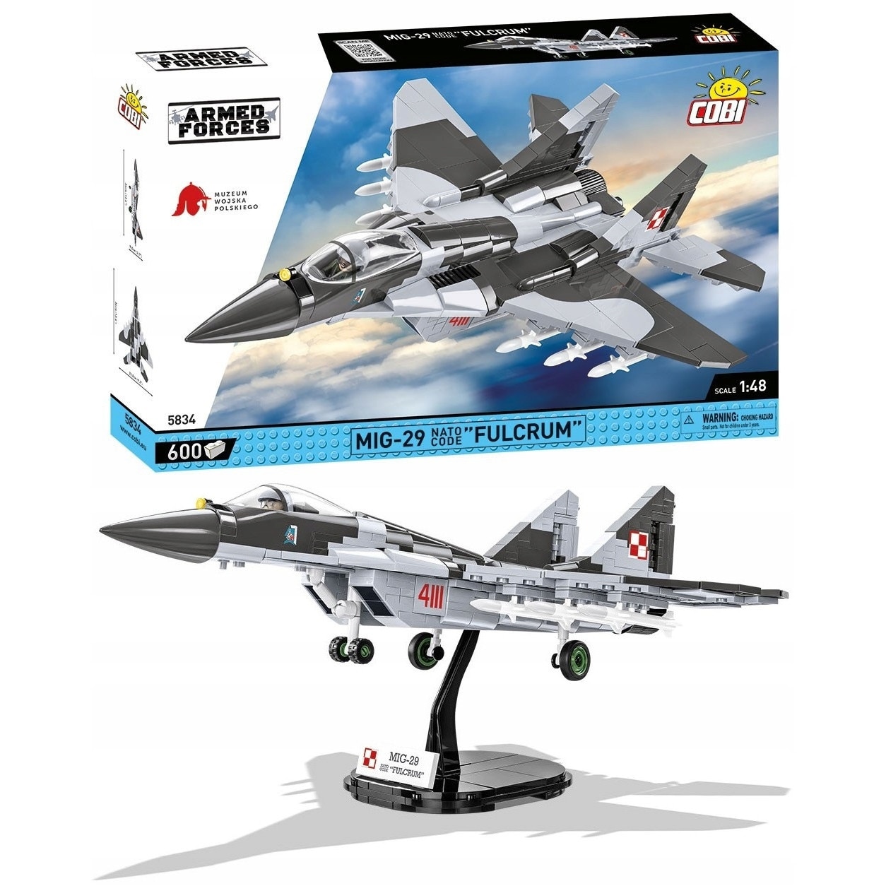 Aeromodele, Cobi, MIG-29, 1:48, Gri - eMAG.ro