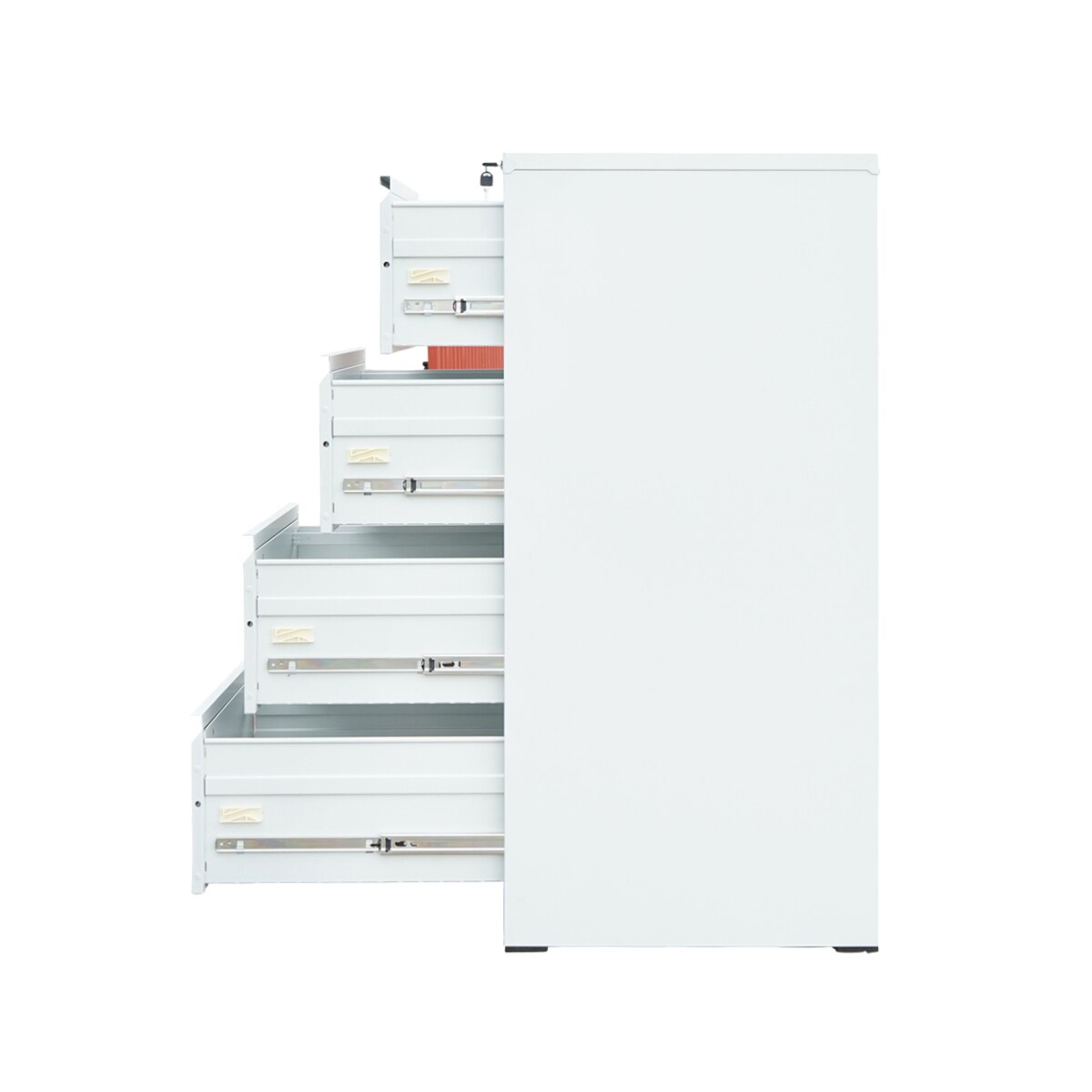 Clasificator metalic cu 4 sertare 1337x462x620mm, RAL7035 Breckner ... Clasificator metalic cu 4 sertare 1337x462x620mm, RAL7035 Breckner ...