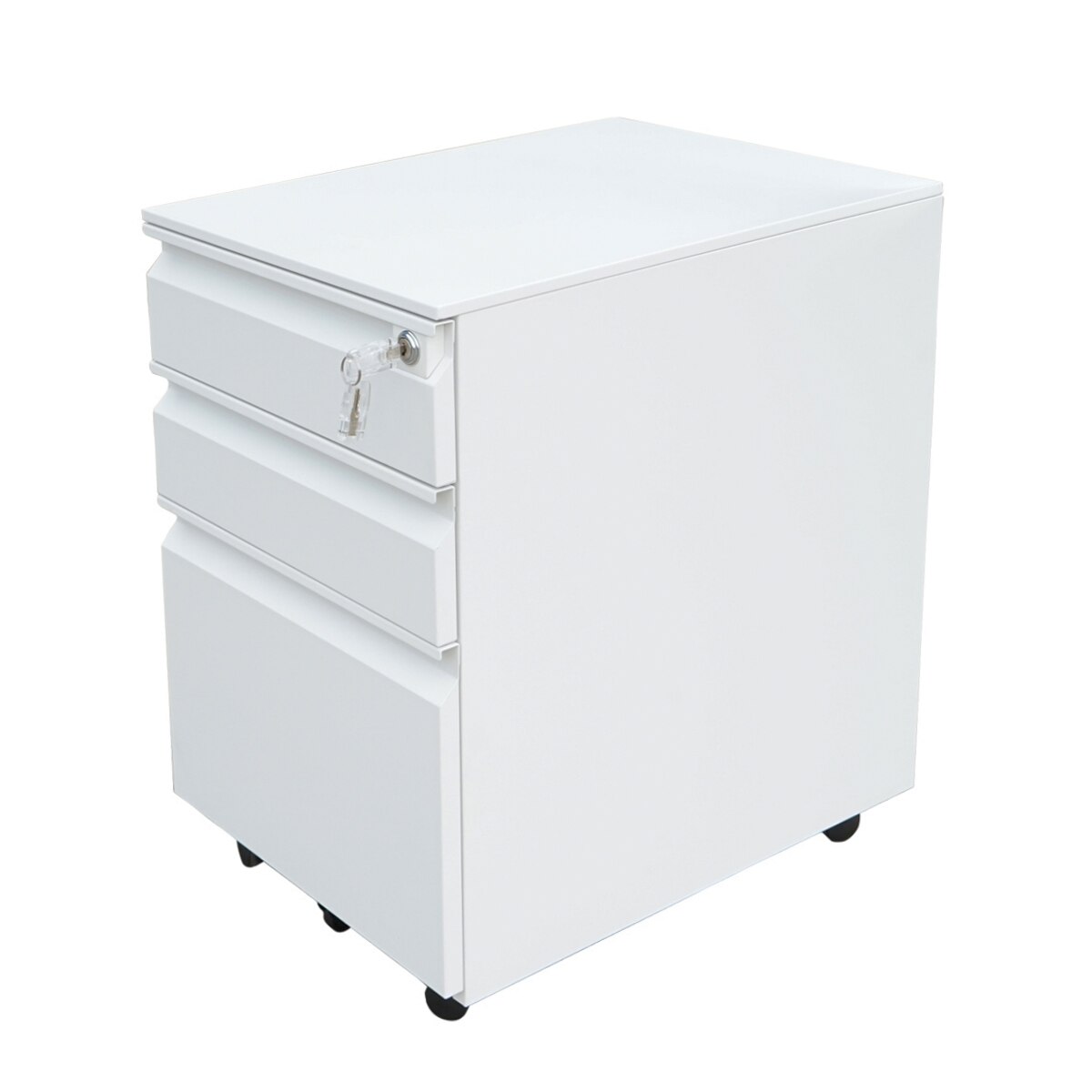 Clasificator metalic 3 sertare cu role 600X390X520mm, RAL7035 Breckner ...