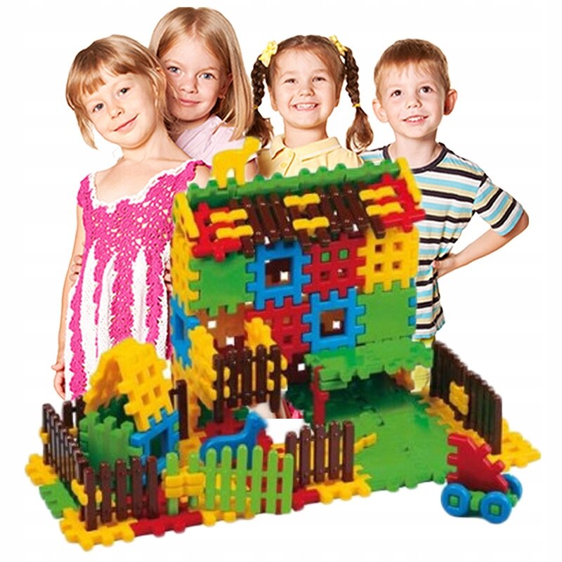 Set 120xpiese de constructie, Marioinex, Multicolor, 2+ - eMAG.ro