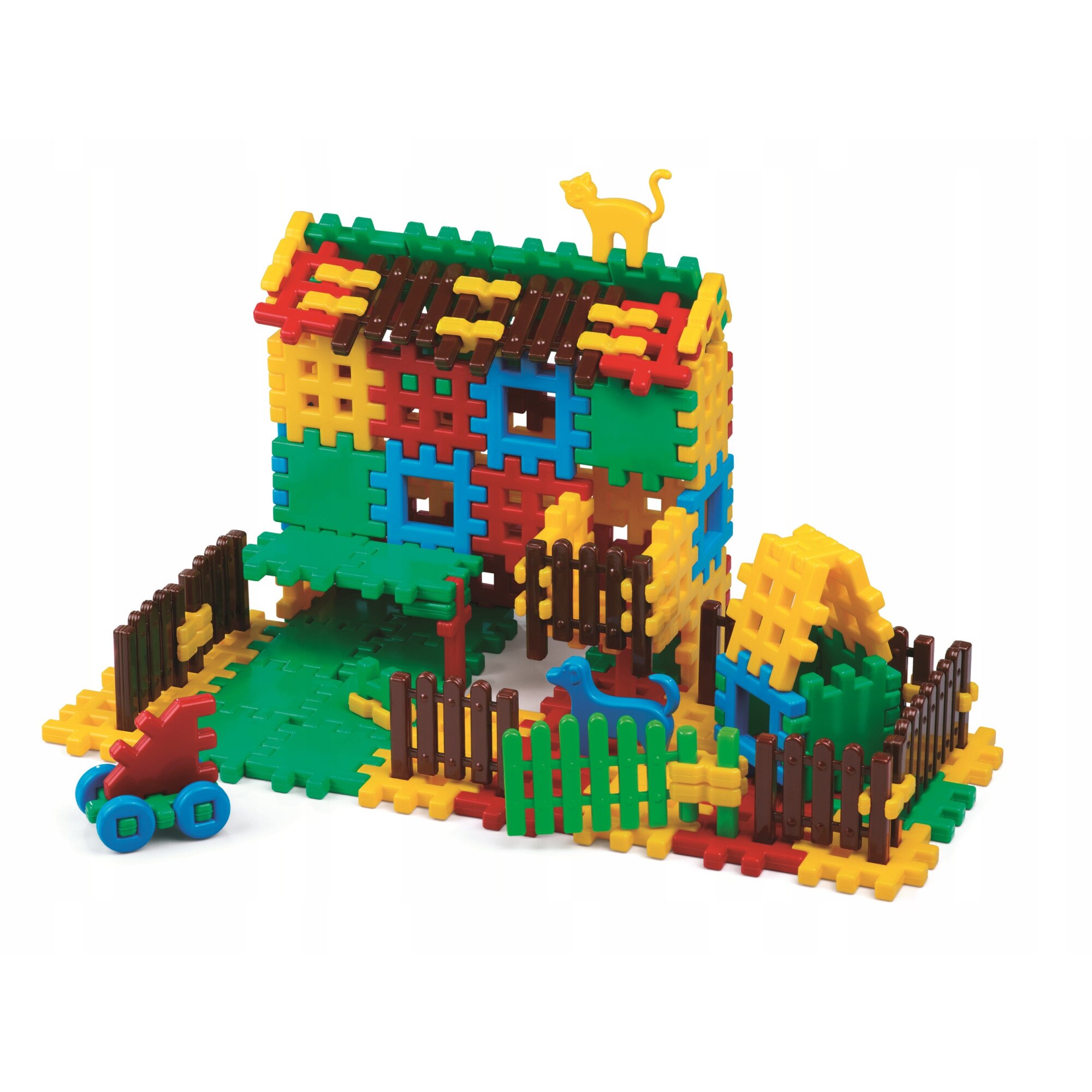 Set 120xpiese de constructie, Marioinex, Multicolor, 2+ - eMAG.ro