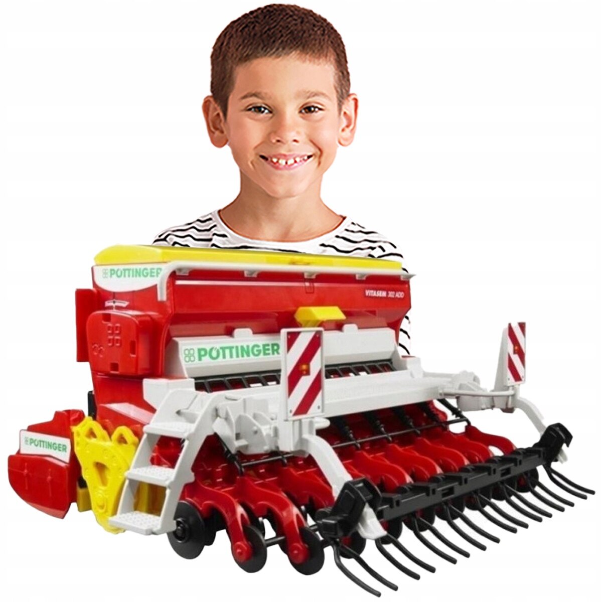 Utilaj agricol de jucarie, Rosu - eMAG.ro