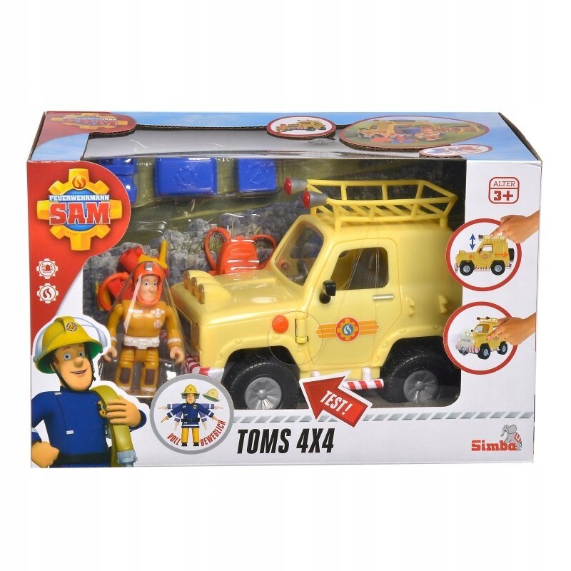Pompierul Sam JUCARIE Jeep Rescue, Simba, Rosu - eMAG.ro