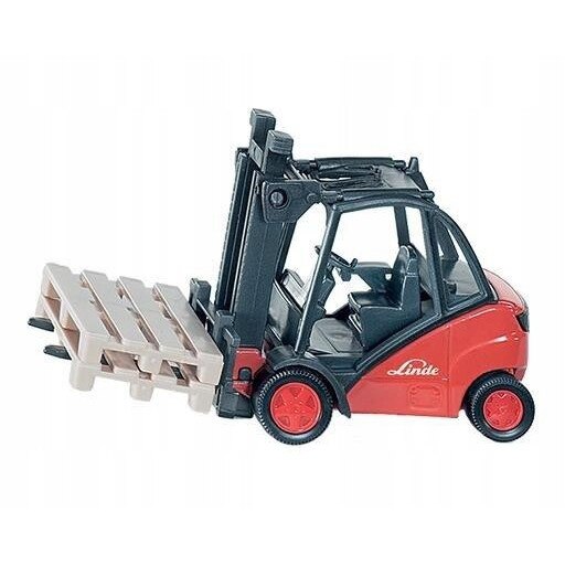 Kit stivuitor, Siku, Plastic, +4 ani, Rosu - eMAG.ro