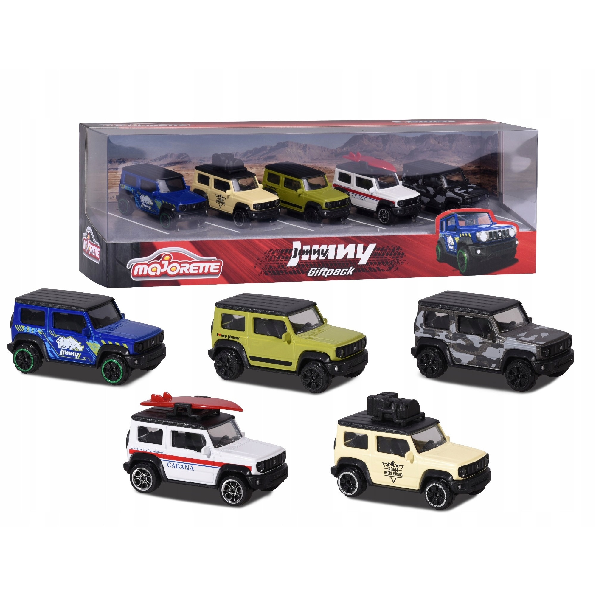 Set 5 masinute, Majorette, Metal, Lungime 7,5cm, Varsta 3+ - eMAG.ro