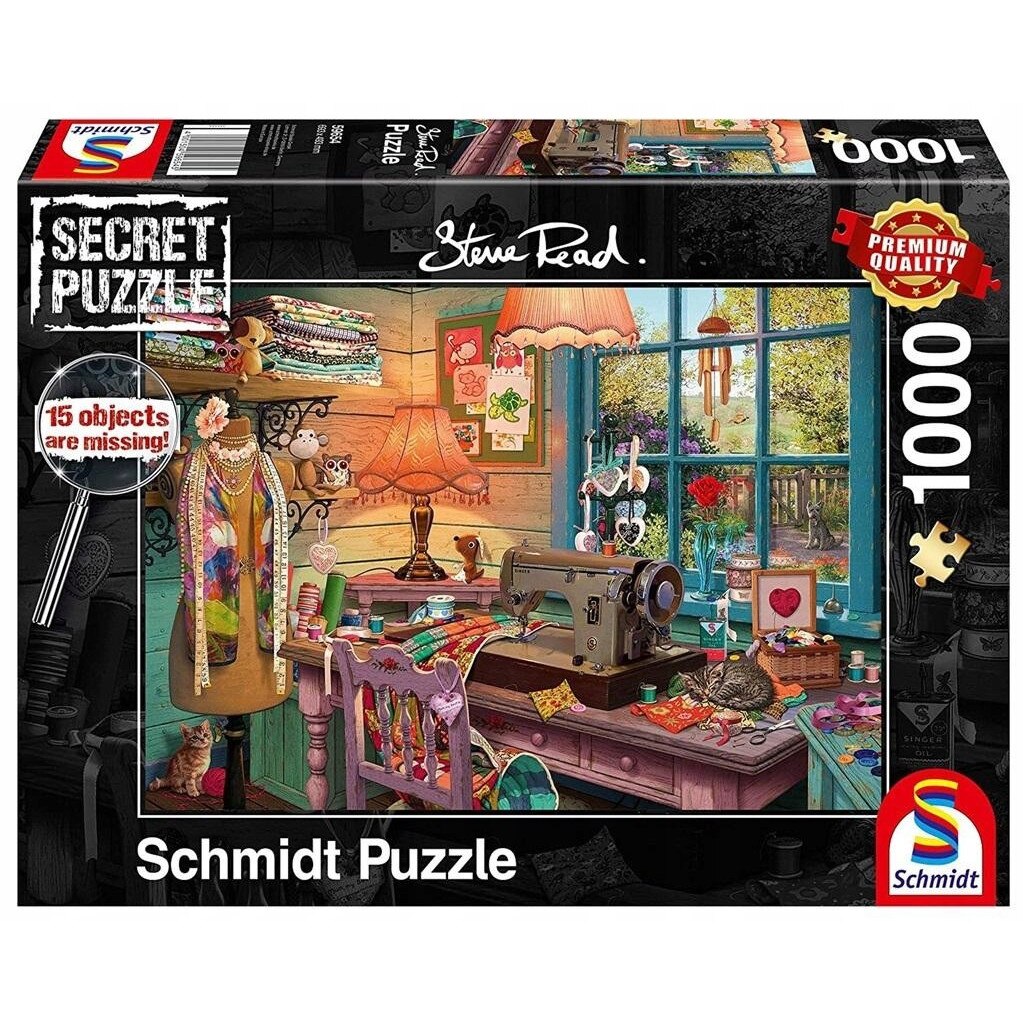 Puzzle pentru copii, Schmidt Spiele, 1000 piese, 10+, Multicolor - eMAG.ro