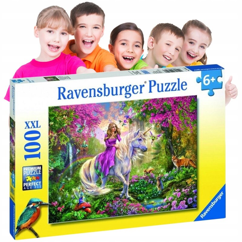 Puzzle XXL Pasaj magic, Ravensburger, 100 piese - eMAG.ro