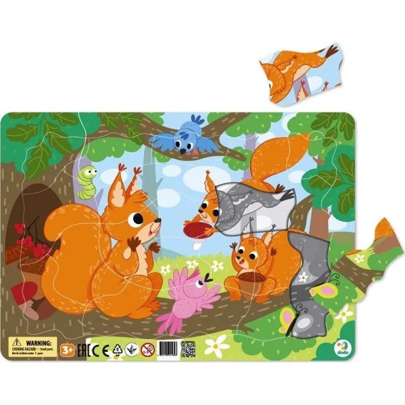 Puzzle pentru copii, Dodo Toys, 3+, Multicolor - eMAG.ro