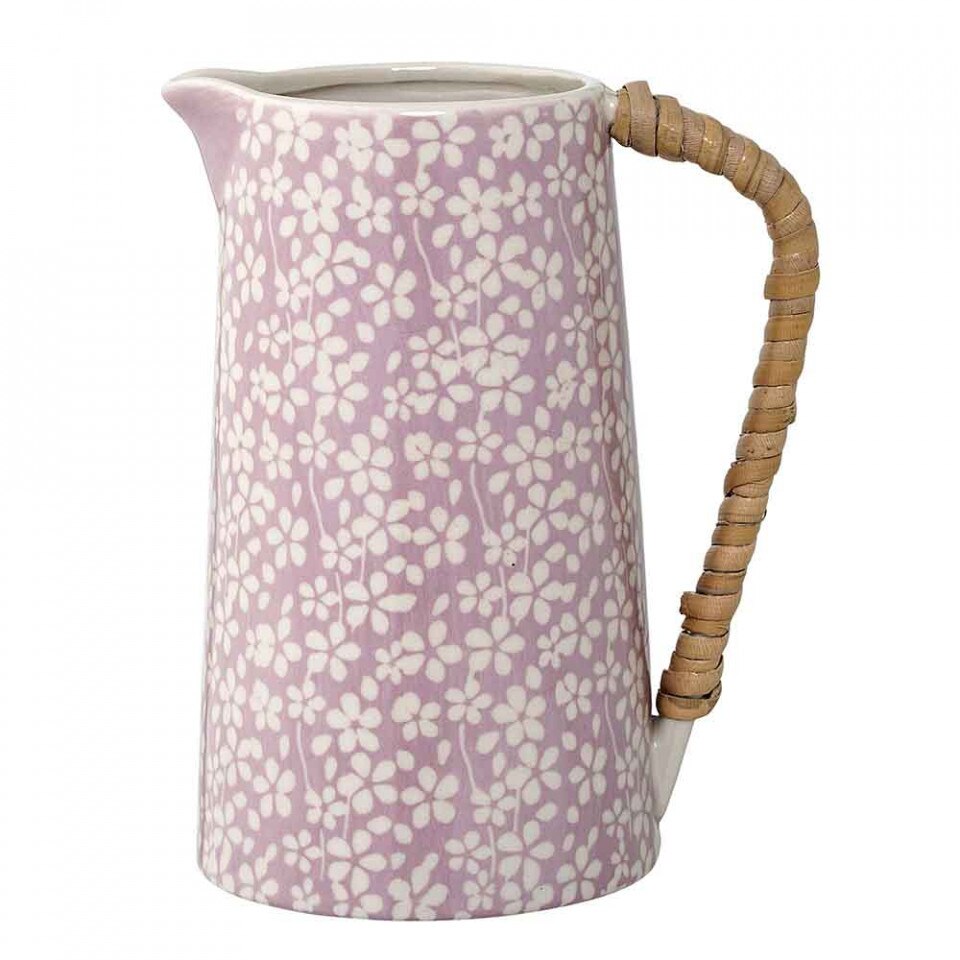 Carafa alba/roz din ceramica 800 ml Seeke Bloomingville - eMAG.ro