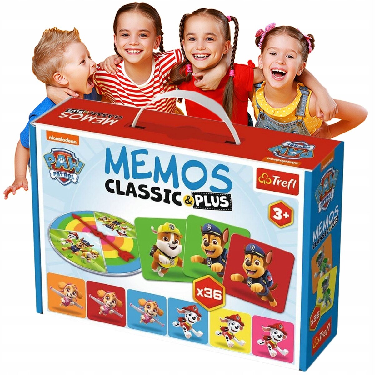 Joc educational Memo Paw Patrol, Trefl, 3+ - eMAG.ro