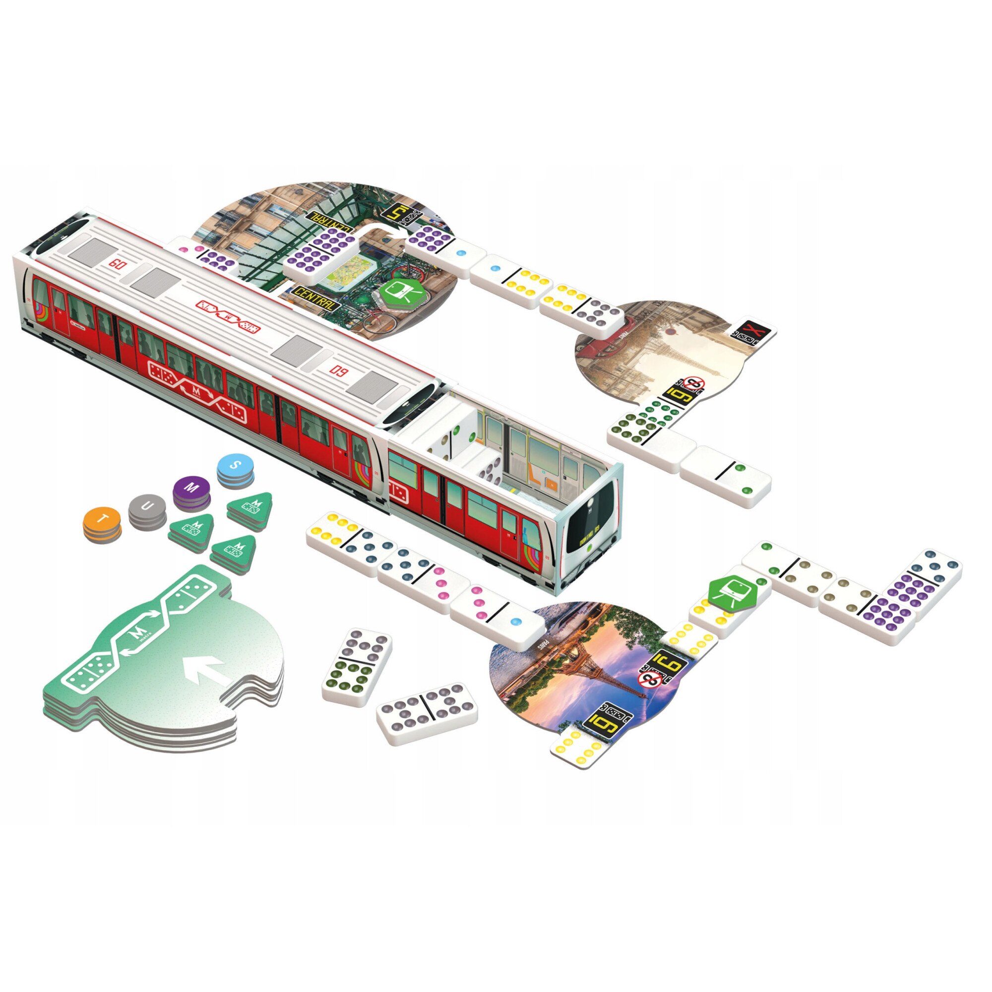 Joc de societate, Tactic, Metro Domino, 10 ani+ - eMAG.ro