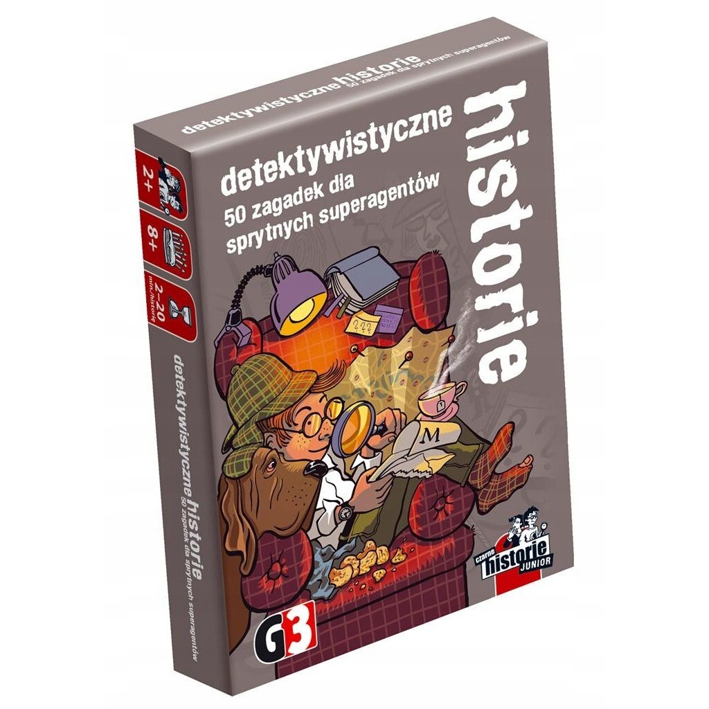 Joc de societate, G3, Povesti cu detectivi, Multicolor - eMAG.ro