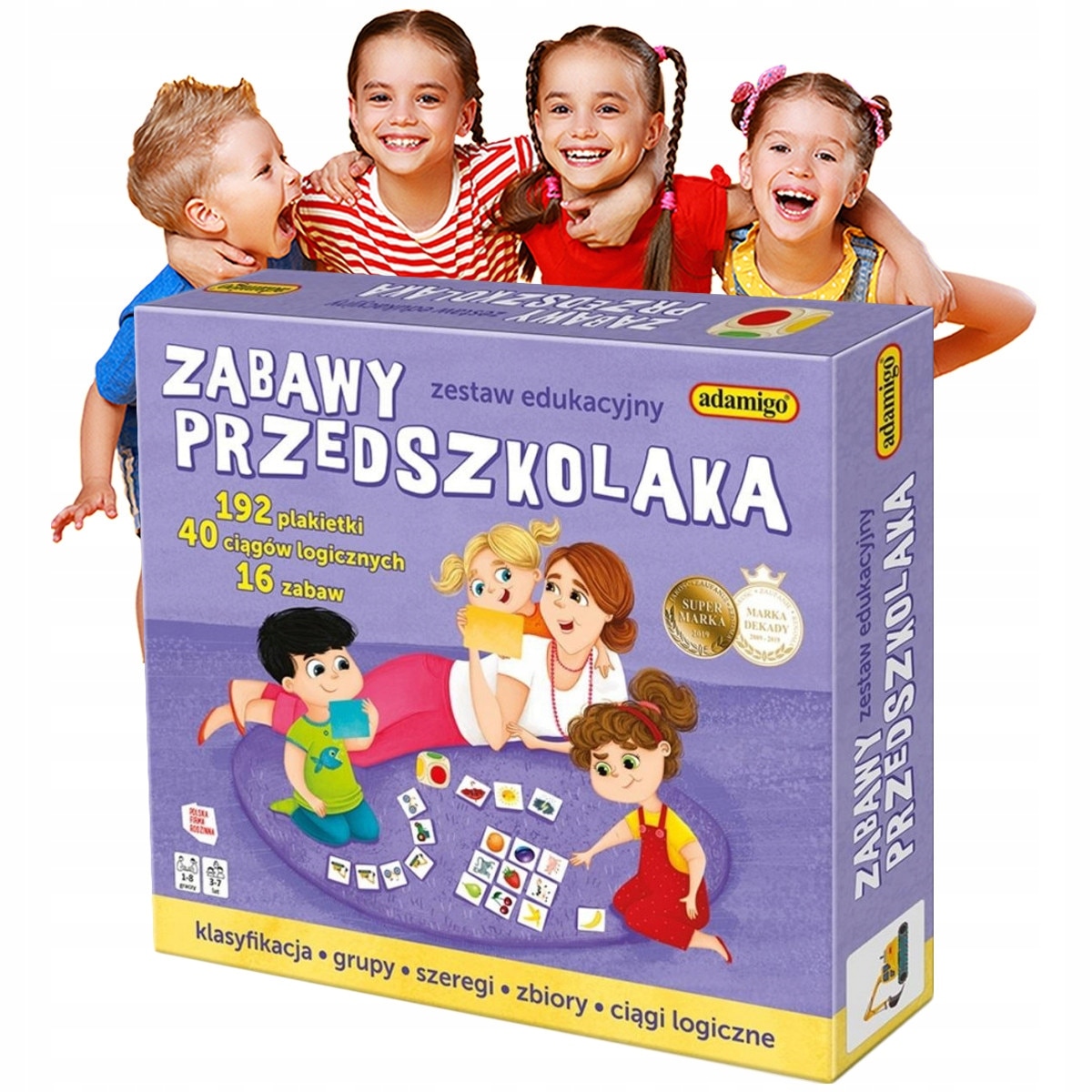 Joc educativ cu cartonase, Adamigo, 5 ani+ - eMAG.ro