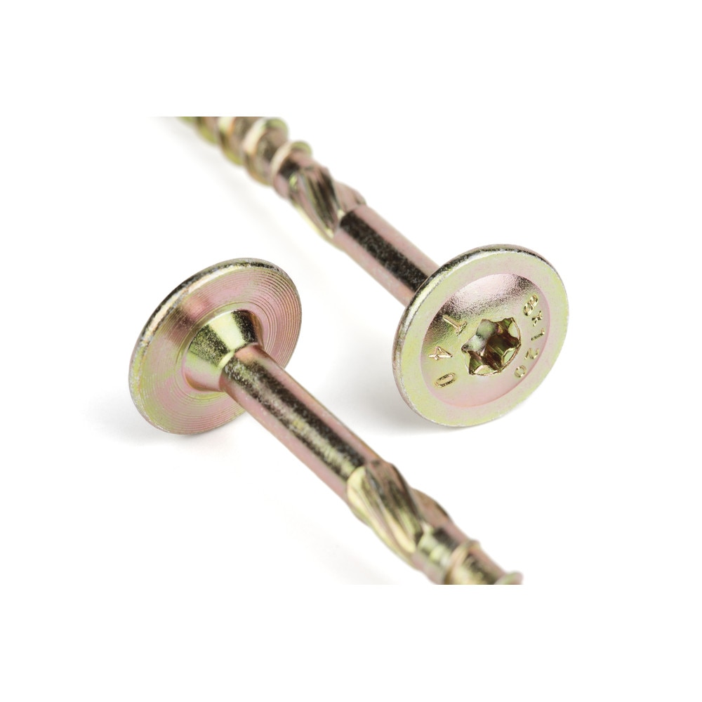 Surub pentru constructii din lemn, cu cap plat INDEX TECBT, 8X180 ...