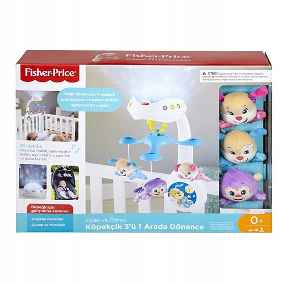 Carusel cu proiector, Fisher-Price, Plastic, Multicolor - eMAG.ro