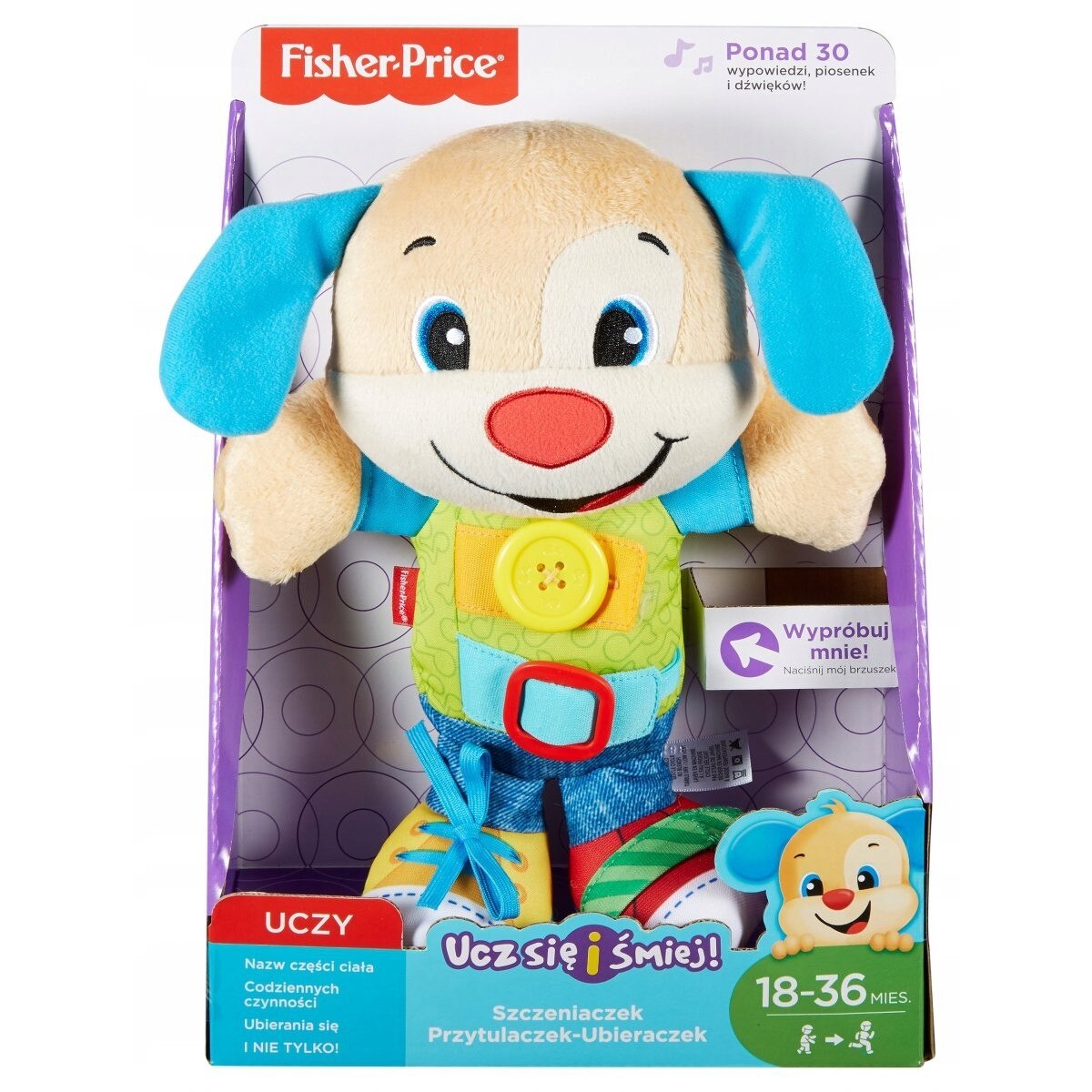 Catel de plus interactiv, Fisher Price, Multicolor, 18-36 luni - eMAG.ro