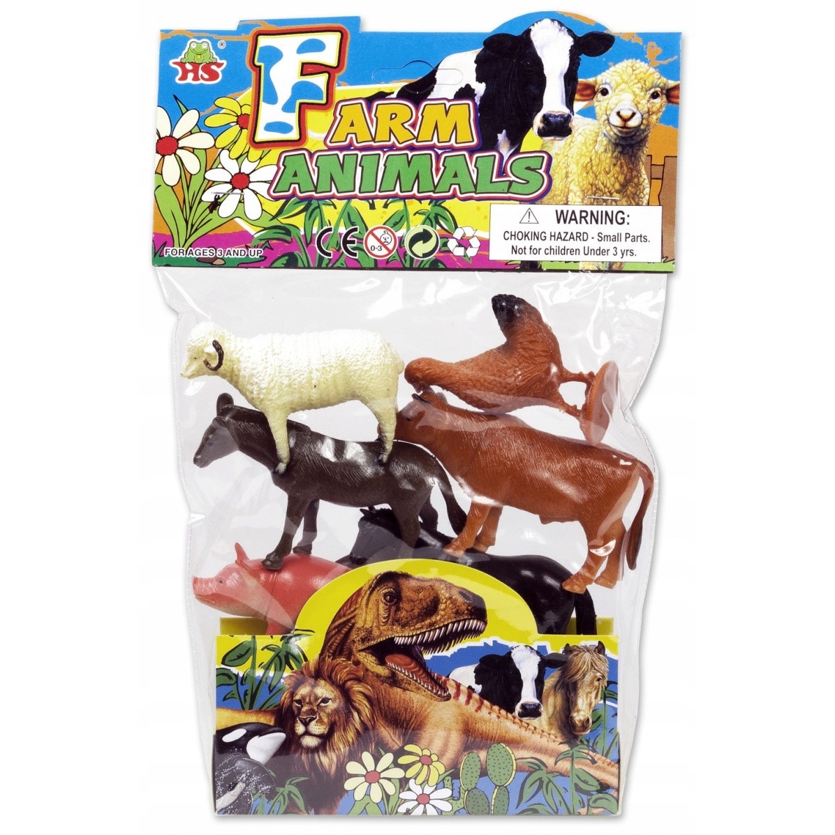 Set figurine Animale de ferma, 6 bucati - eMAG.ro