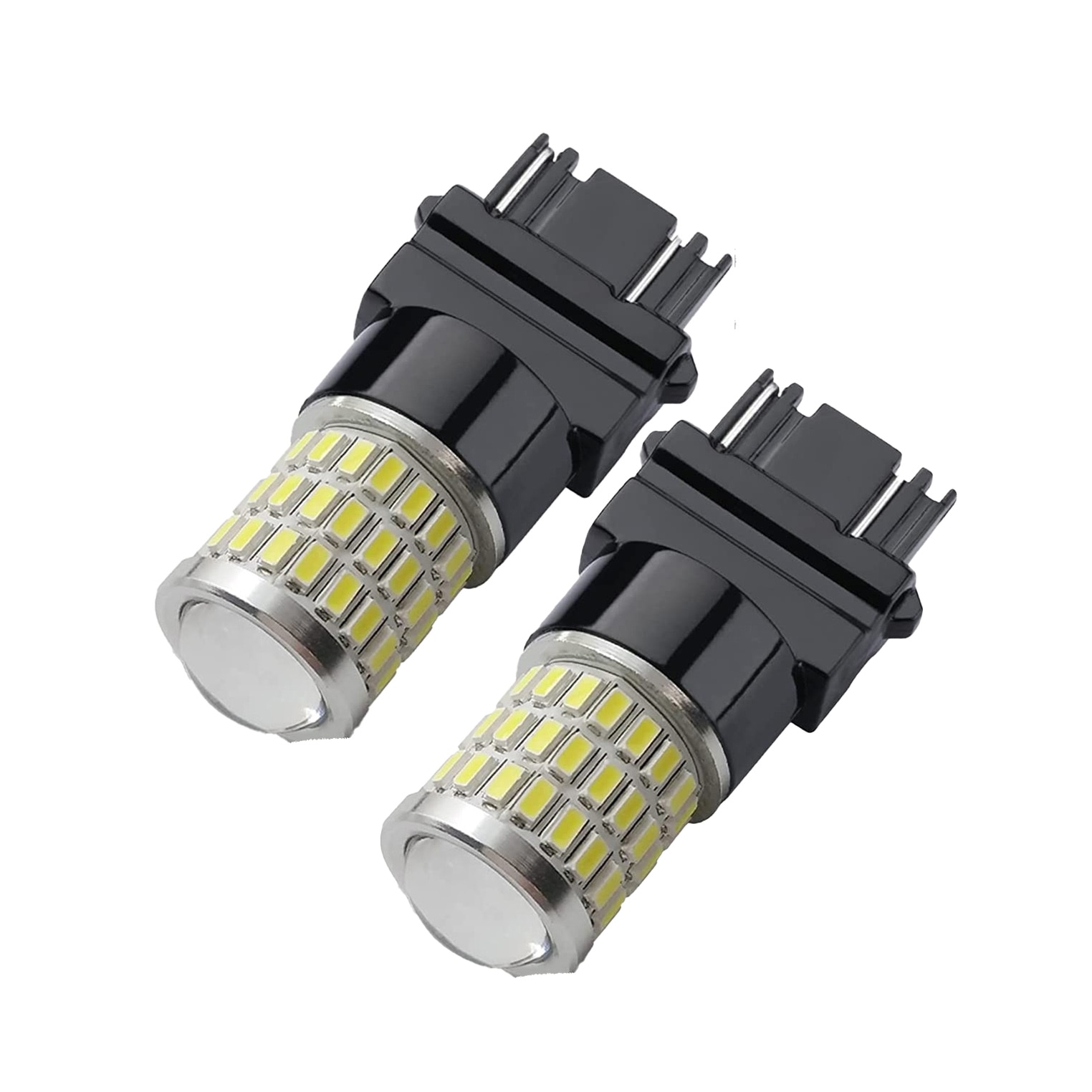 Комплект 2 LED крушки, YWX, 4W, 900 lm, Бяла светлина 6000K, Бял - eMAG.bg